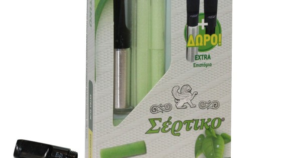 ΠΙΠΑ ΣΕΡΤΙΚΟ ΓΙΑ EXTRA SLIM ΤΣΙΓΑΡΟ ΜΕΤΑΛΛΙΚΗ ΑΣΗΜΙ - 608