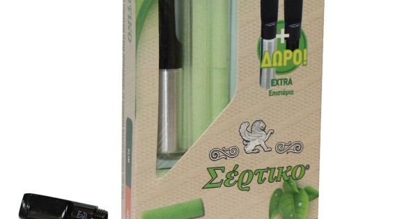 ΠΙΠΑ ΣΕΡΤΙΚΟ ΓΙΑ SLIM ΤΣΙΓΑΡΟ ΜΕΤΑΛΛΙΚΗ ΑΣΗΜΙ - 606